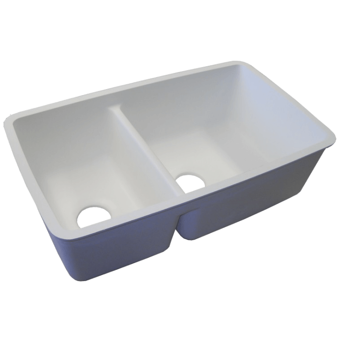 K2917 Solid Surface 60/40 Double Bowl – Doyle Farris, LLC
